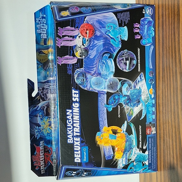Bakugan | Toys | Nib Bakugan Delux Training Set Includes 3 Bakugan ...
